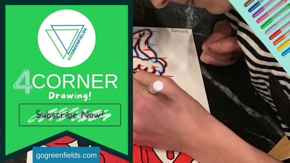 #ArtTrend Four Corners, Four Styles TikTok Art Trend